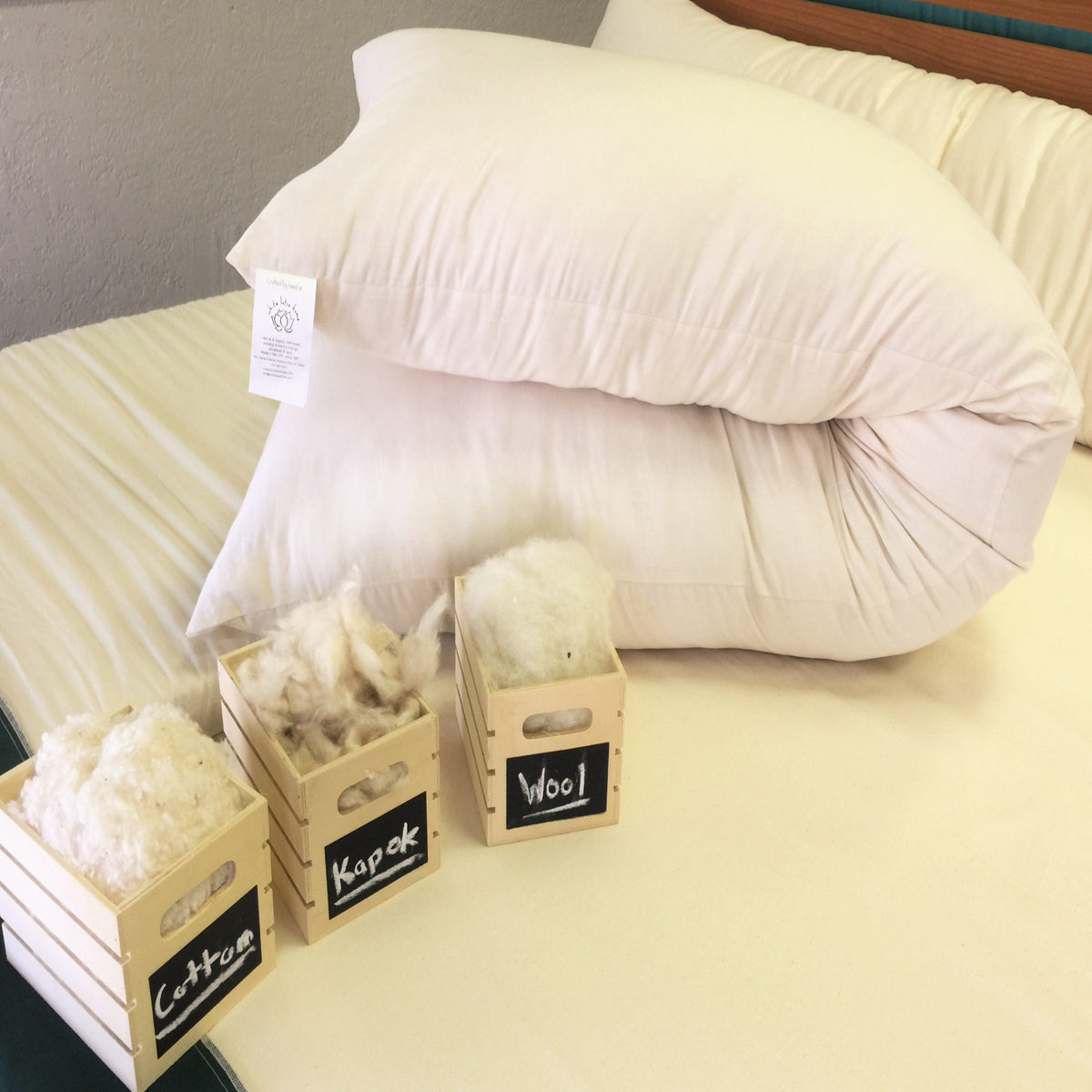 Body Pillow 100% Eco-Wool – Pure Living Space